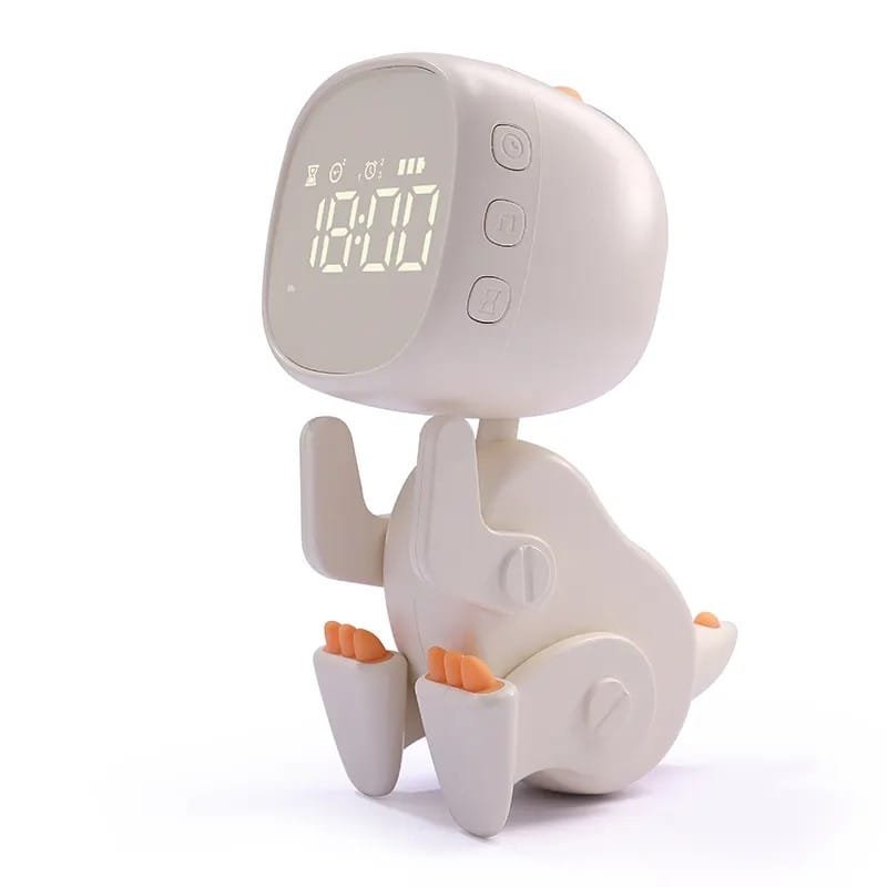 Rechargeable Digital Alarm Clock With LED Display - Vumazon