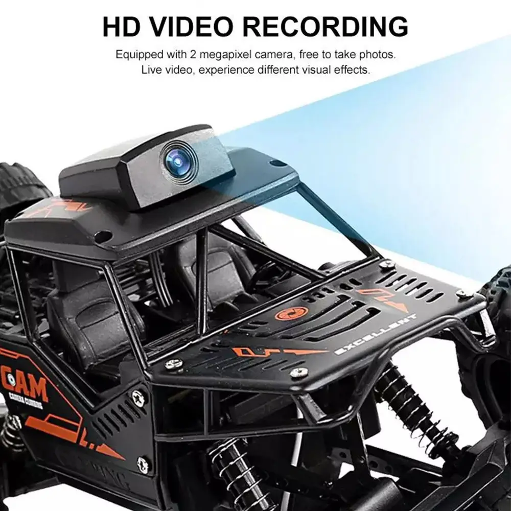 Remote Control RC Car with Camera 720P HD WiFi - Vumazon