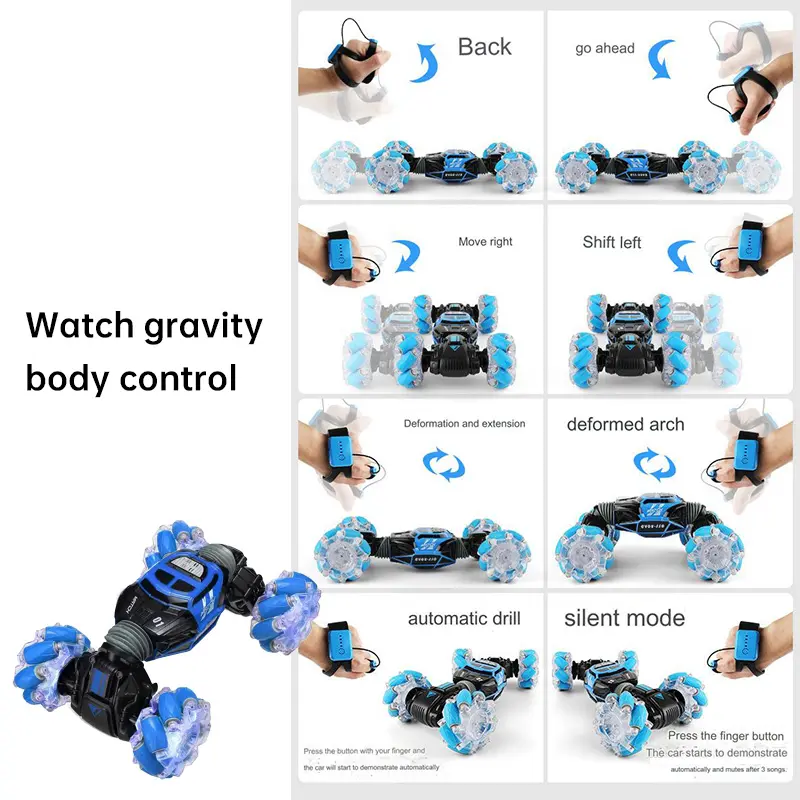 Remote Control Stunt Car Twisting Remote Control RC Car 360 - Vumazon