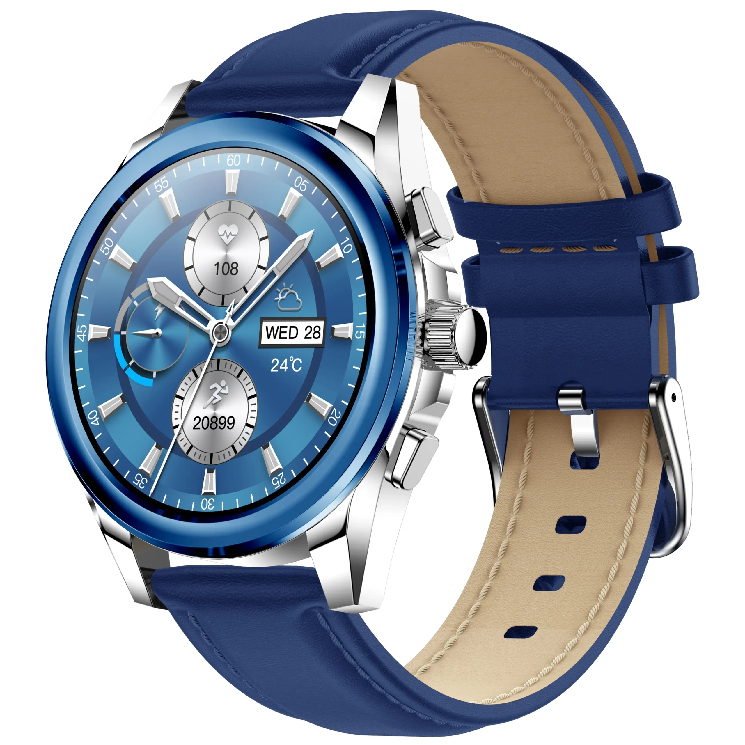 Fashion smartwatch AMOLED Display Multi Sports Mode - Vumazon